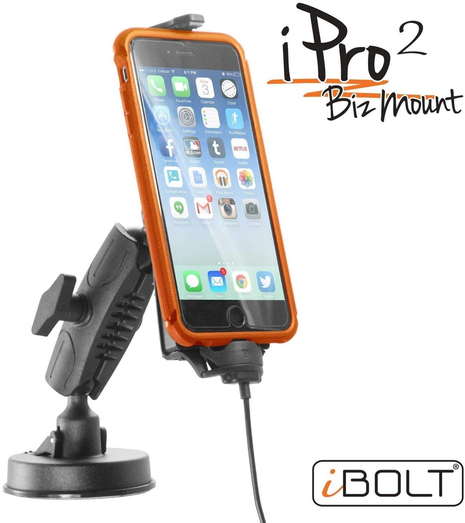 IBOLT Apple MFI Certified iPro2 Bizmount | iBolt Mounts UK