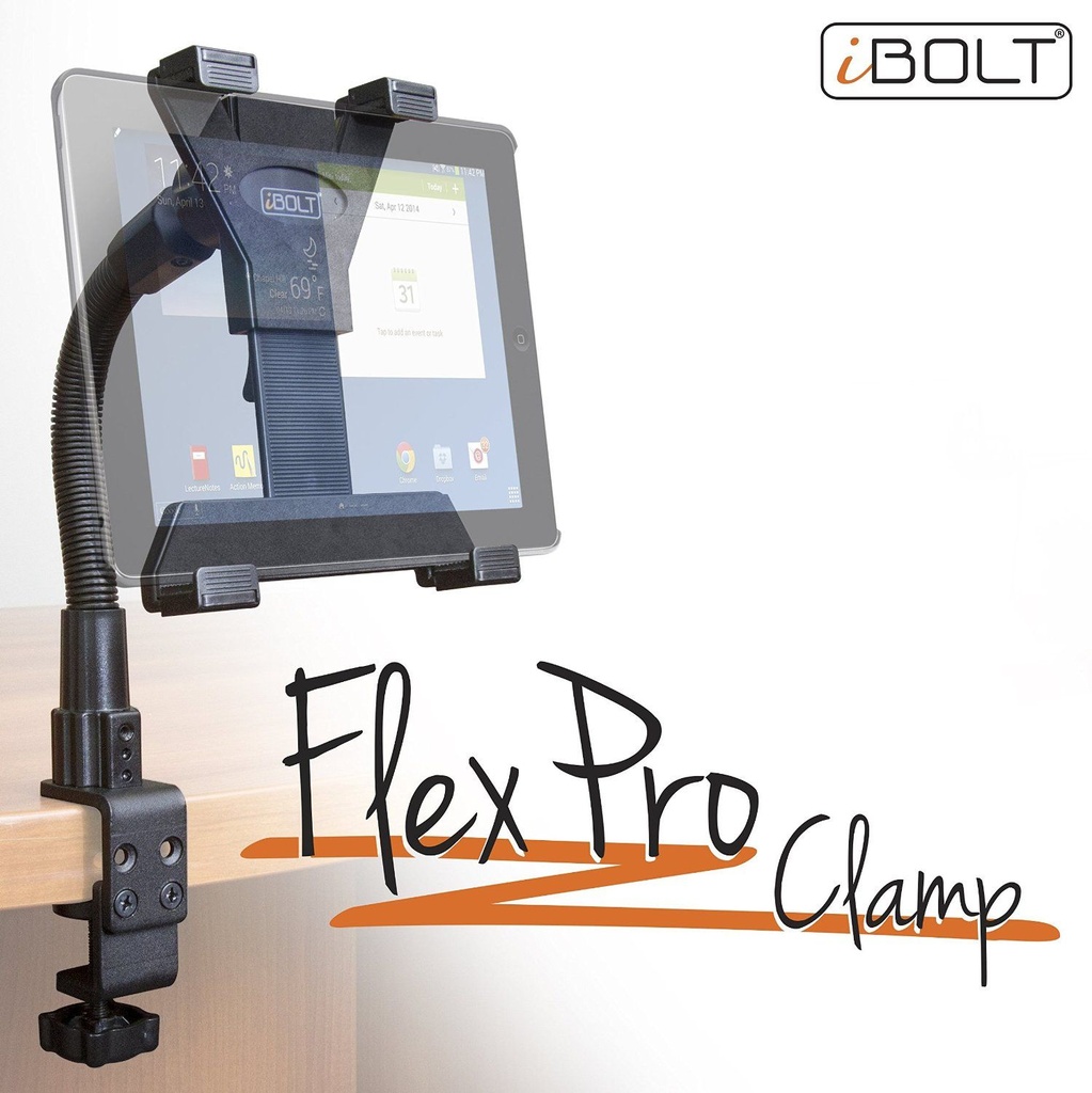 iBOLT TabDock Flexpro Clamp- Heavy Duty C-Clamp Mount | iBolt Mounts UK